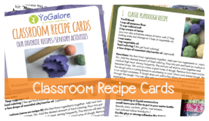 Sensory Activity Cards: Classroom Recipes for Preschoolers