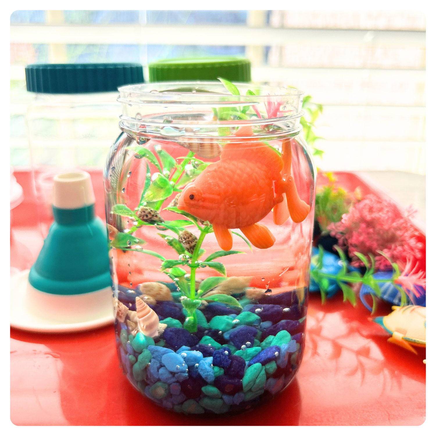 Easy Toddler or Preschool Craft: Fishbowls • Yogalore And More