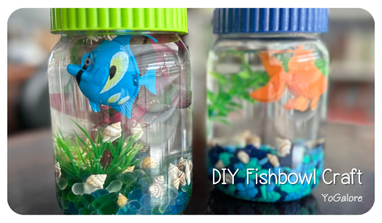 Easy Toddler or Preschool Craft: Fishbowls • Yogalore And More