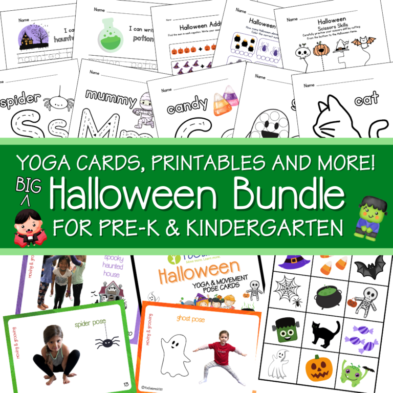 Halloween Activities for Preschoolers • Yogalore And More